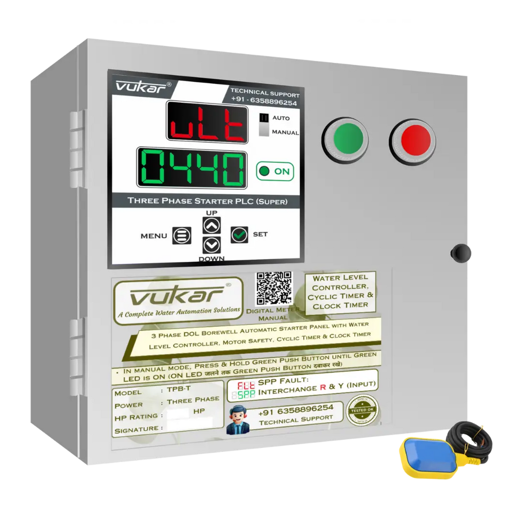 Water Level Controller Starter Panel - VUKAR