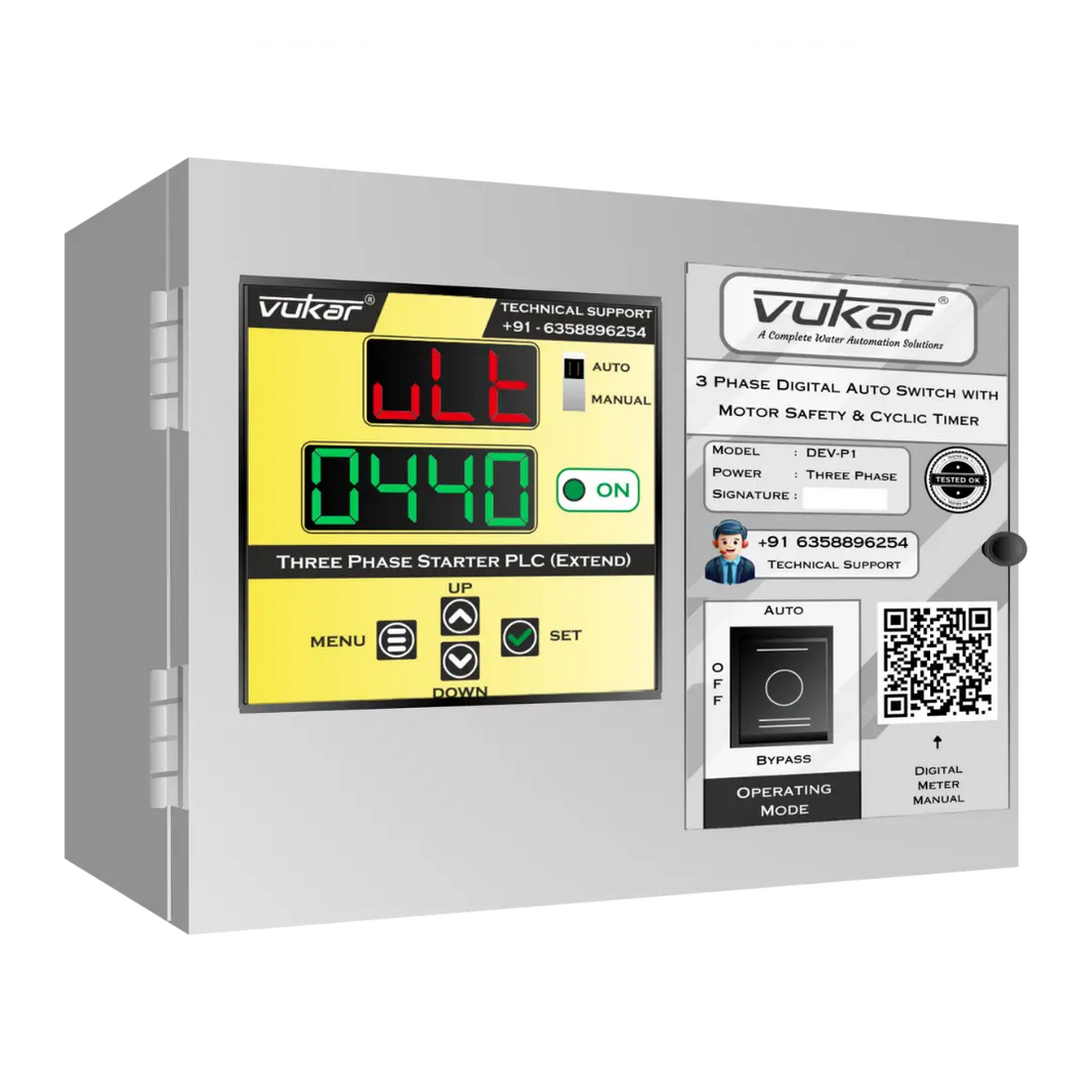 Best Three Phase Digital Meter for Motor Protection – VUKAR