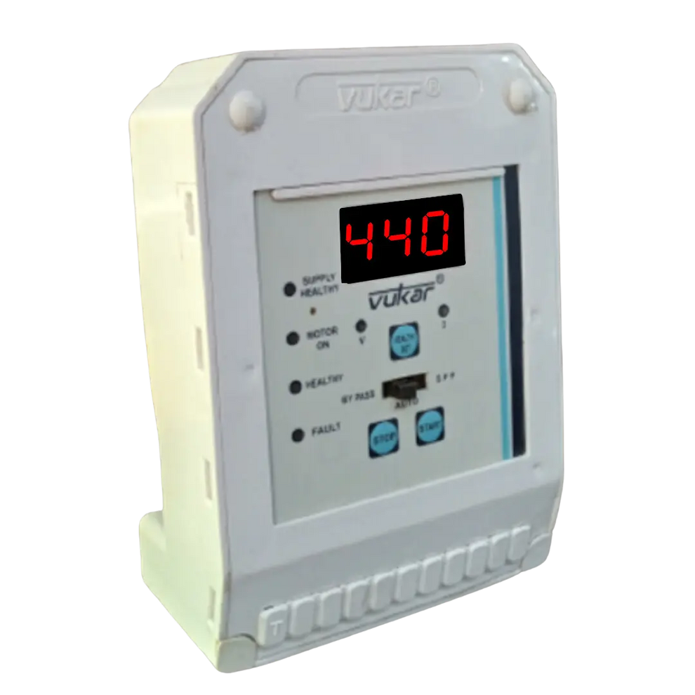 Three Phase Digital Auto Switch and Motor Protection Device – VUKAR